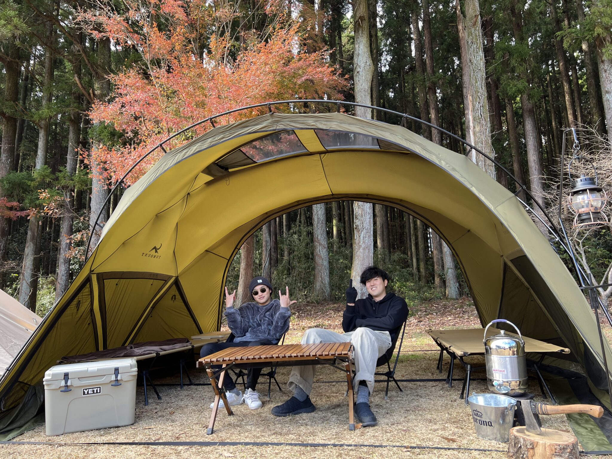 【Tomount】コスパ最強ドームテント（G moon tent-X）正直レビュー！ - ぐんでぃ夫婦のアウトドアライフ